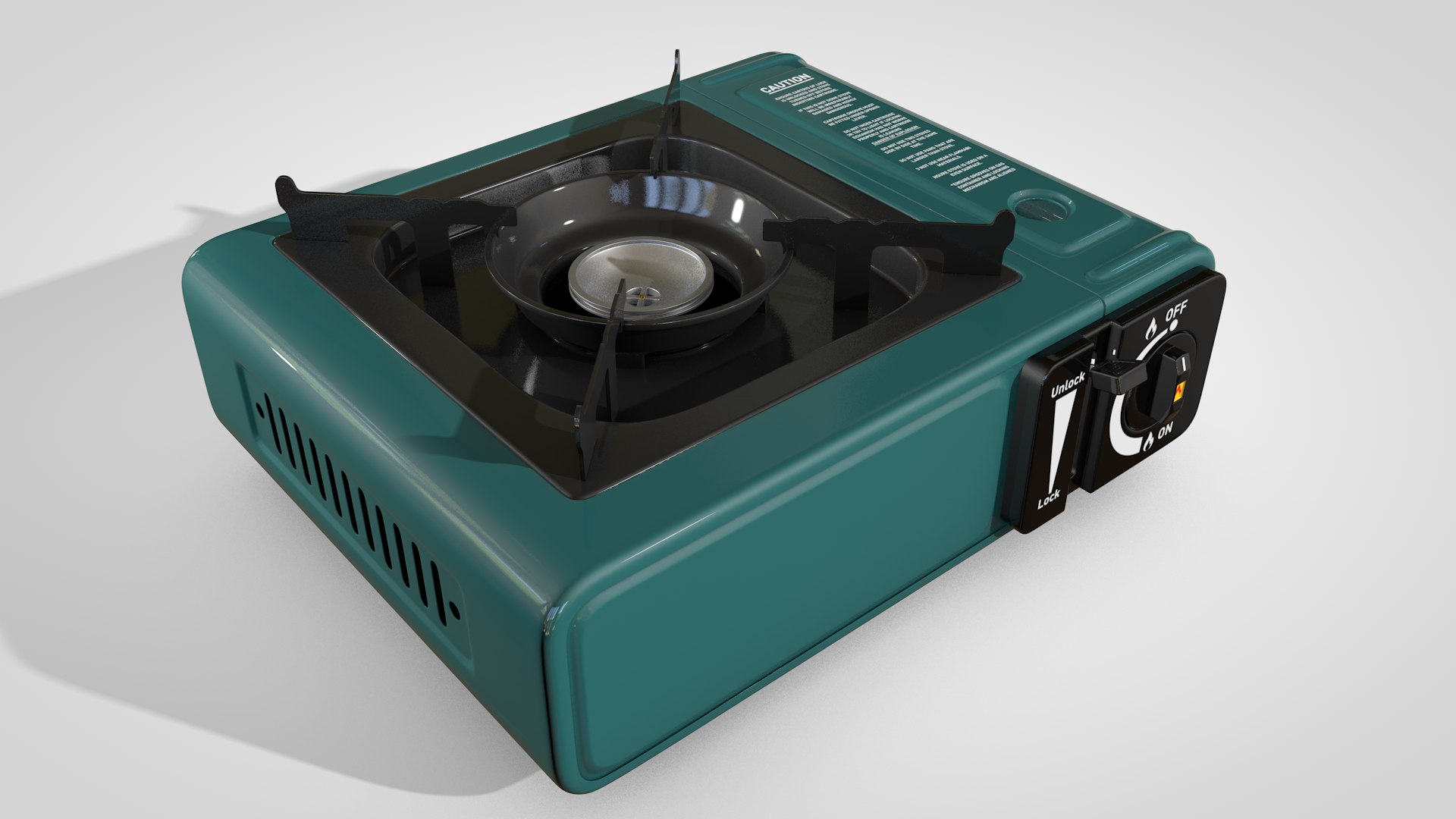 Portable Gas Stove 3D Model - TurboSquid 1976188