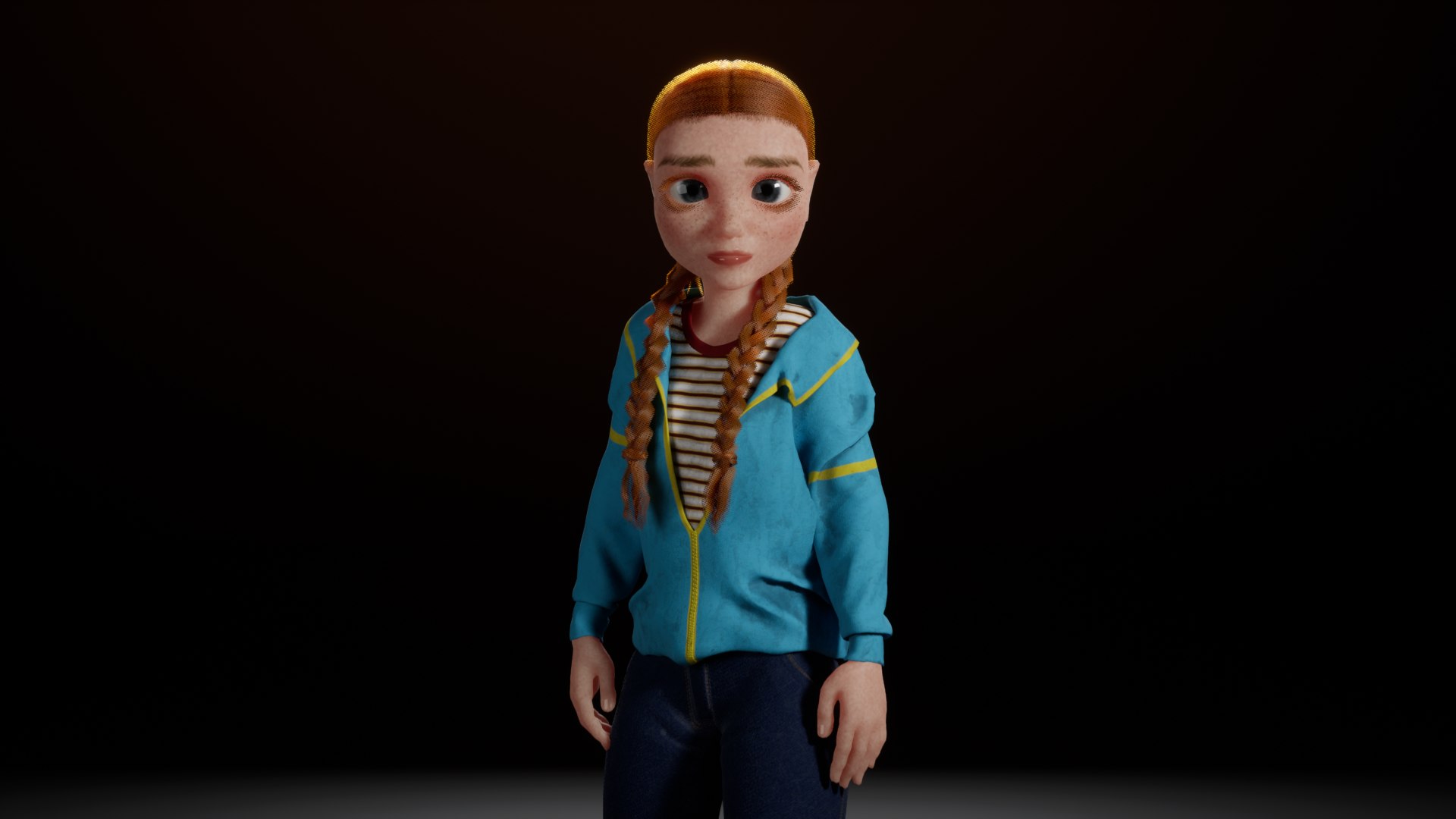 Game-Ready Stylized Character Max 3D Model - TurboSquid 2304804