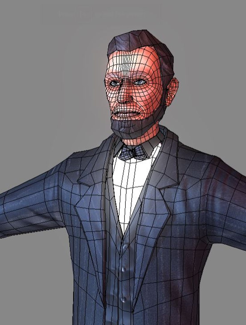 Abraham American President 3d X