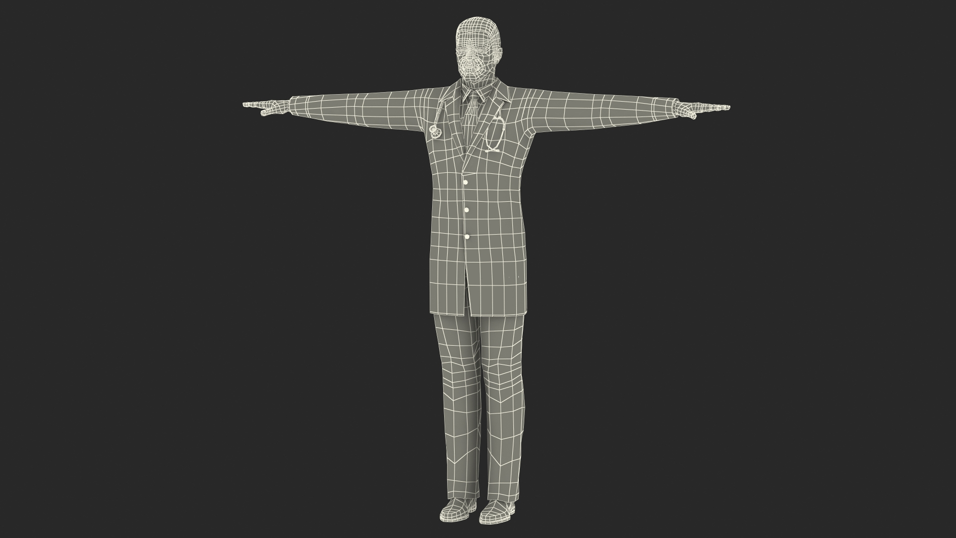 African American Male Doctor Model - TurboSquid 1679026