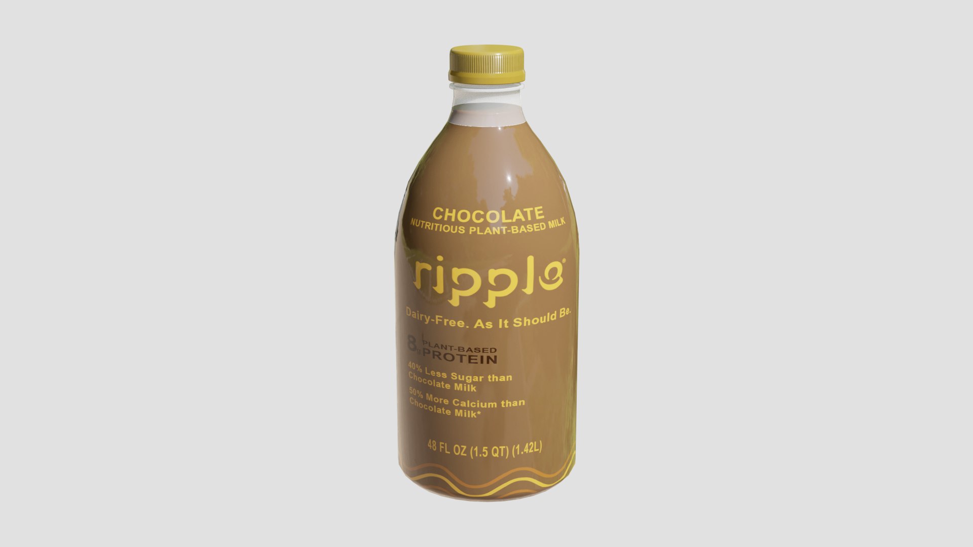 3D Ripple Milk Bottle Model - TurboSquid 2302819