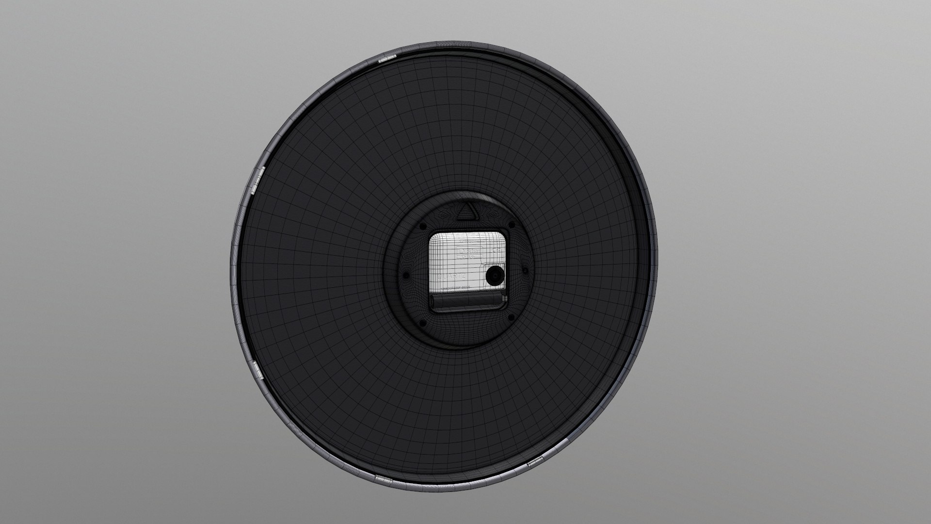 Analog Digital Wall Clock 3D Model - TurboSquid 1945821