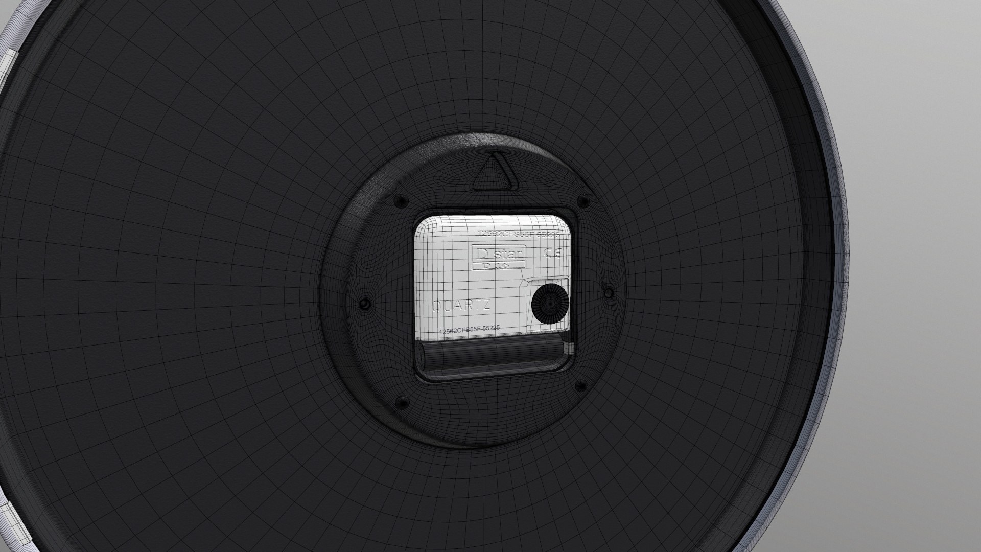 Analog Digital Wall Clock 3D Model - TurboSquid 1945821