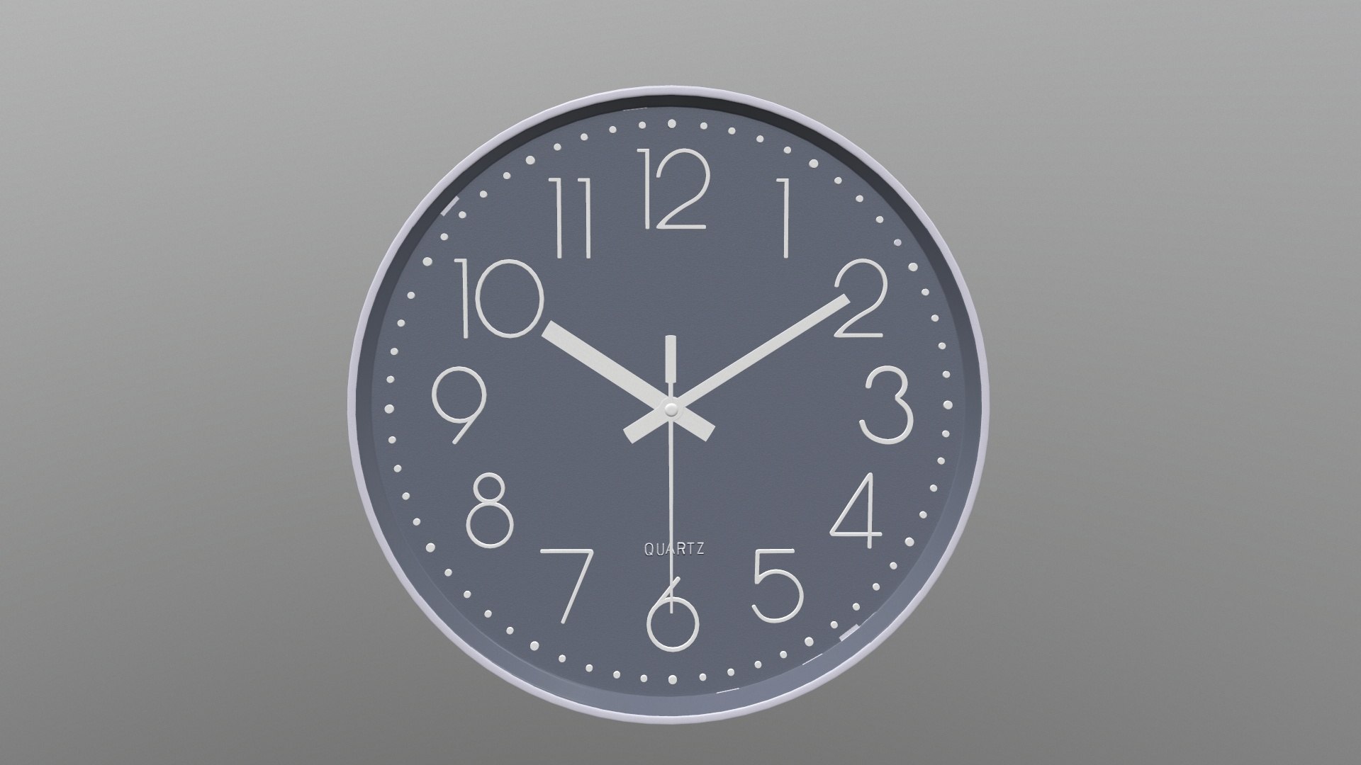 Analog Digital Wall Clock 3D Model - TurboSquid 1945821