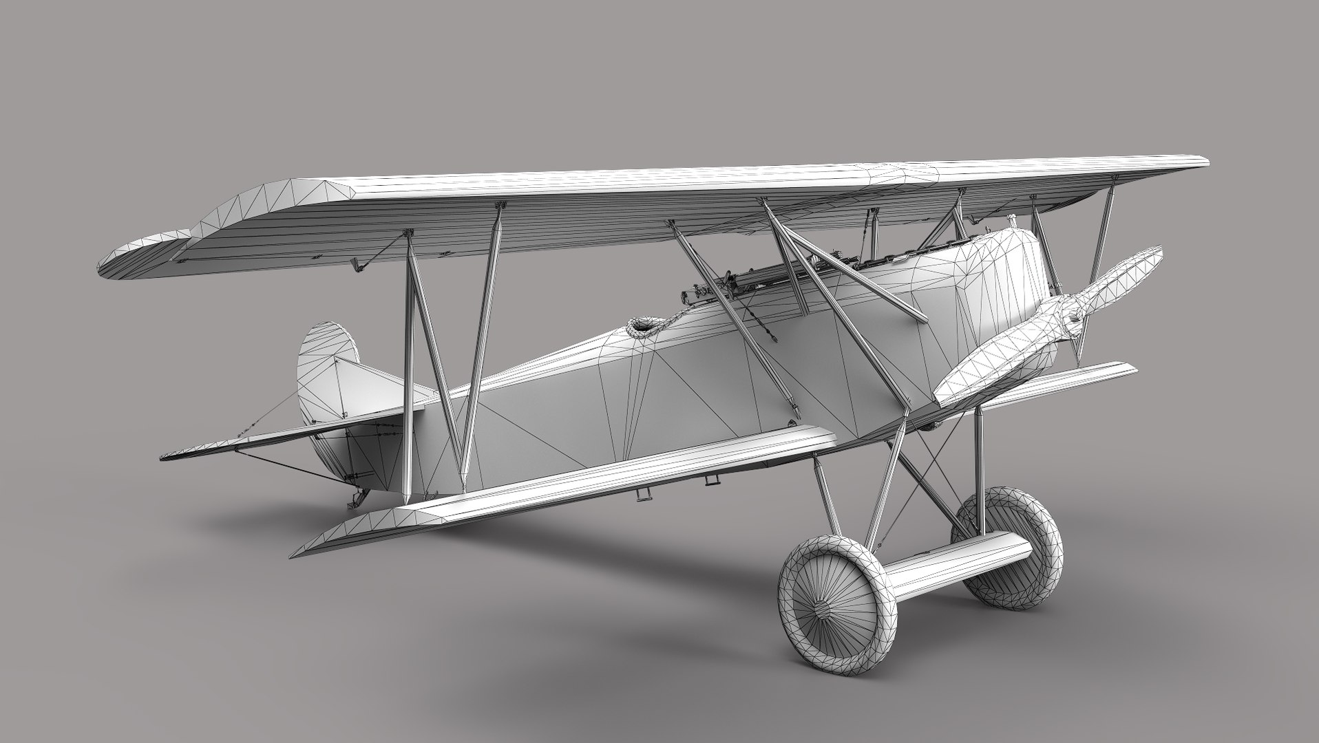 Fokker D-11 3D Model - TurboSquid 2131143