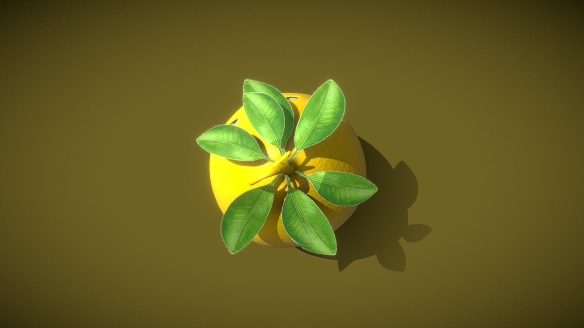 Cartoon Character - Lemon 3D - TurboSquid 2168456