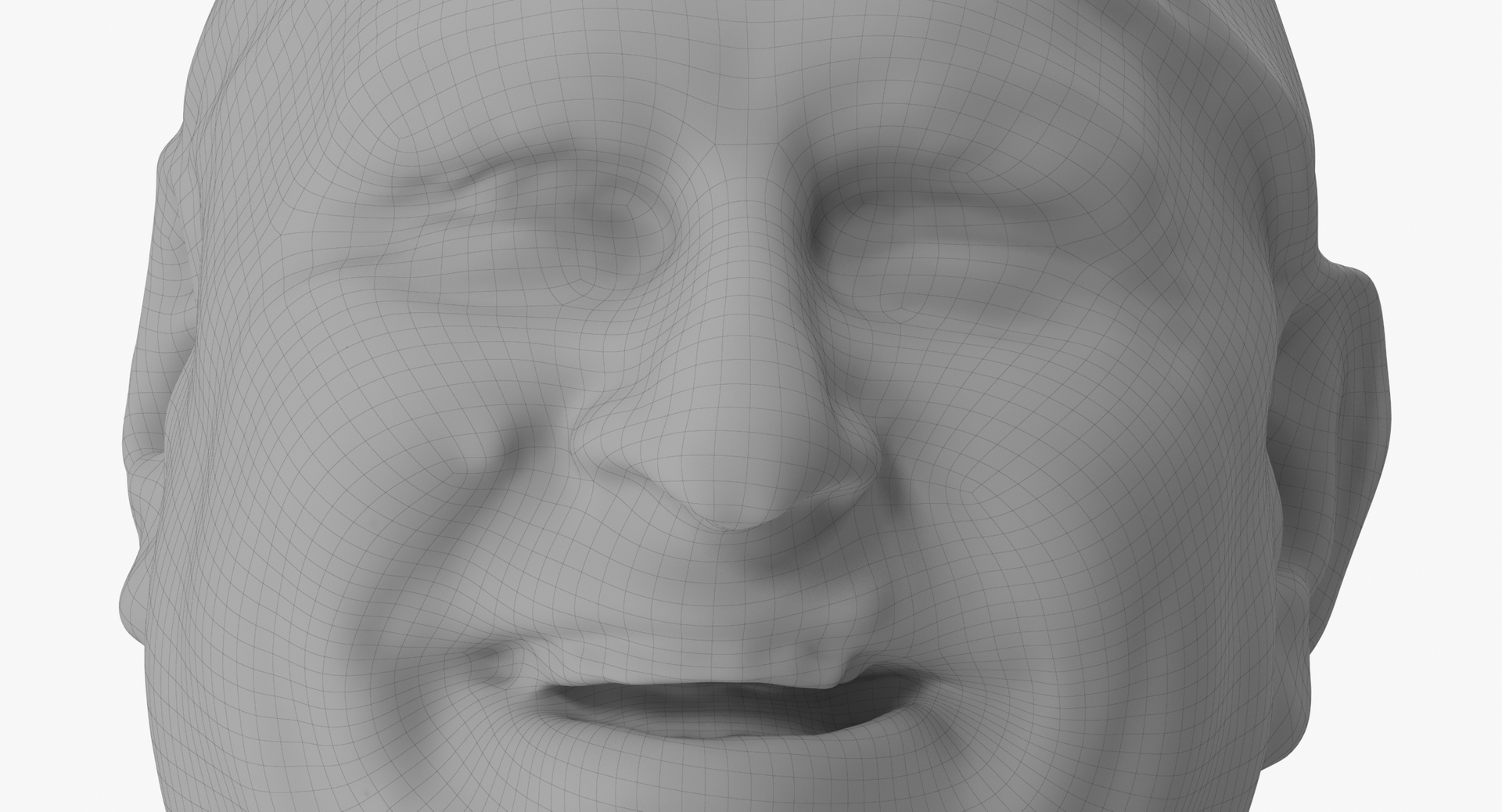 3D model Homer Human Head Smile Clean Scan - TurboSquid 1748821