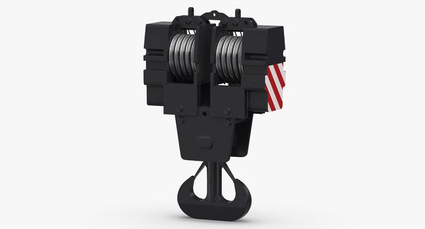 3D model liebherr lr crane hook - TurboSquid 1681042