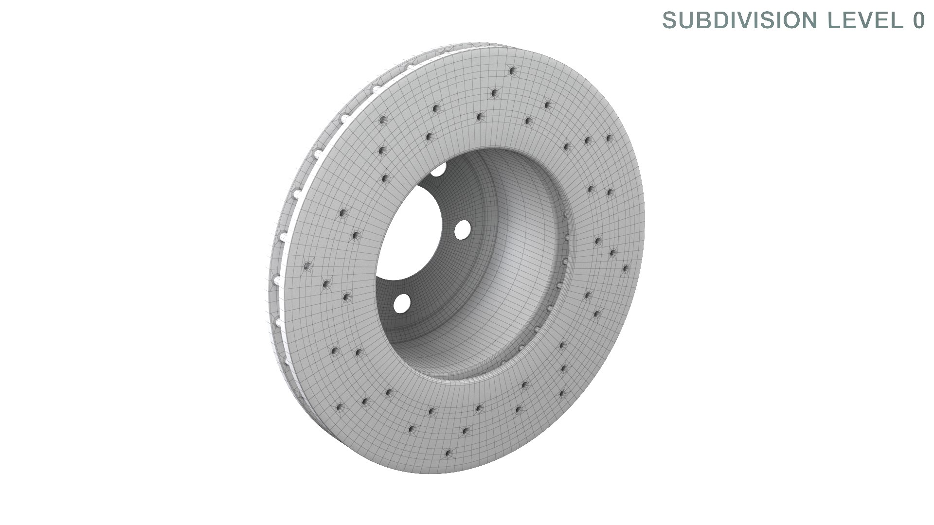 Brake Disc 3D model - TurboSquid 1737834