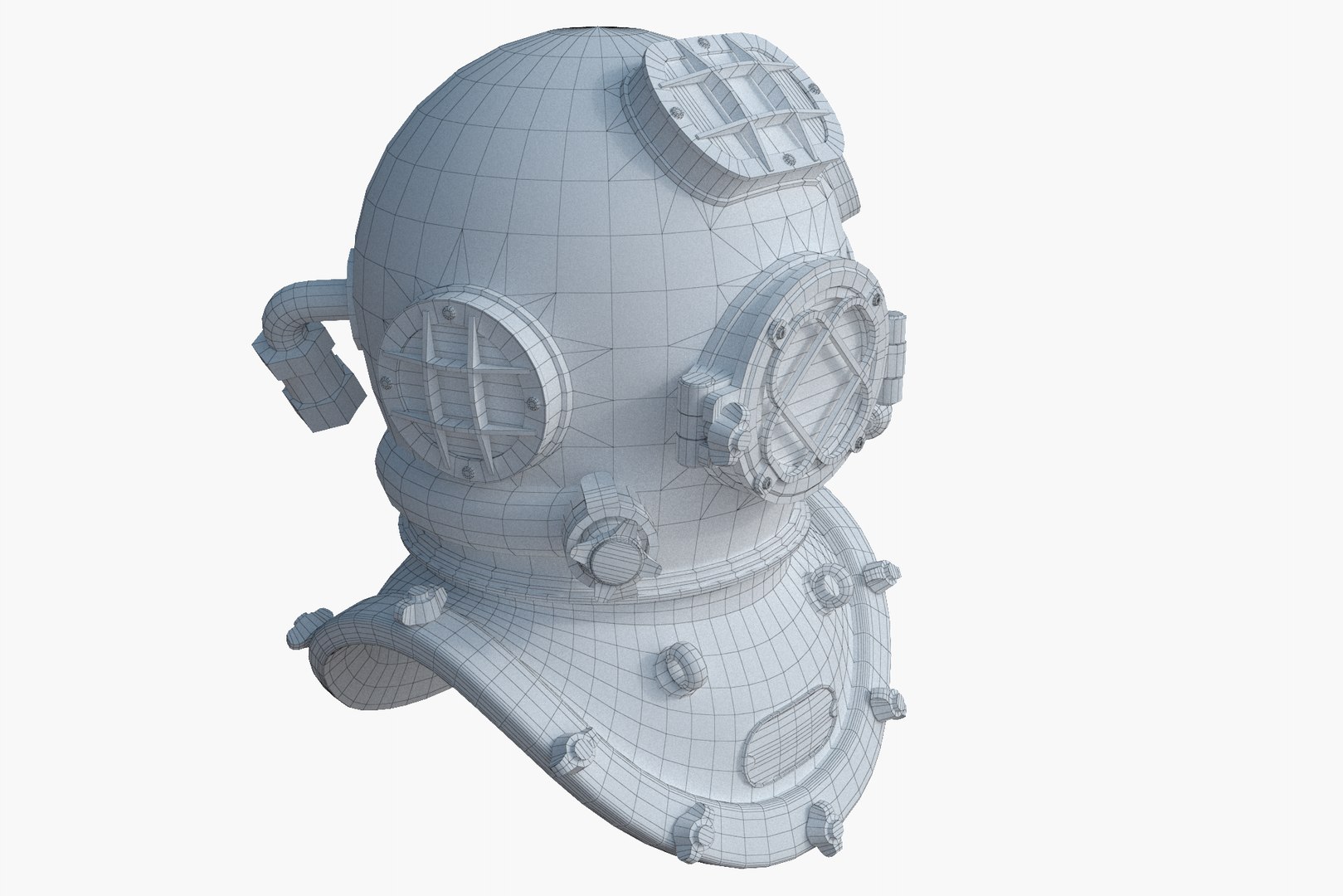 Diving Helmet 3D Model - TurboSquid 1311958