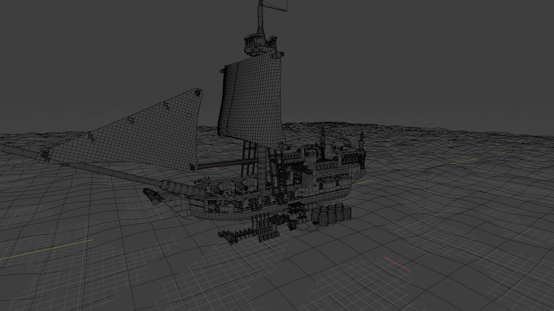3D LEGO PIRATE SLOOP - THE OLD BIRD - Rogue Film Productions ...