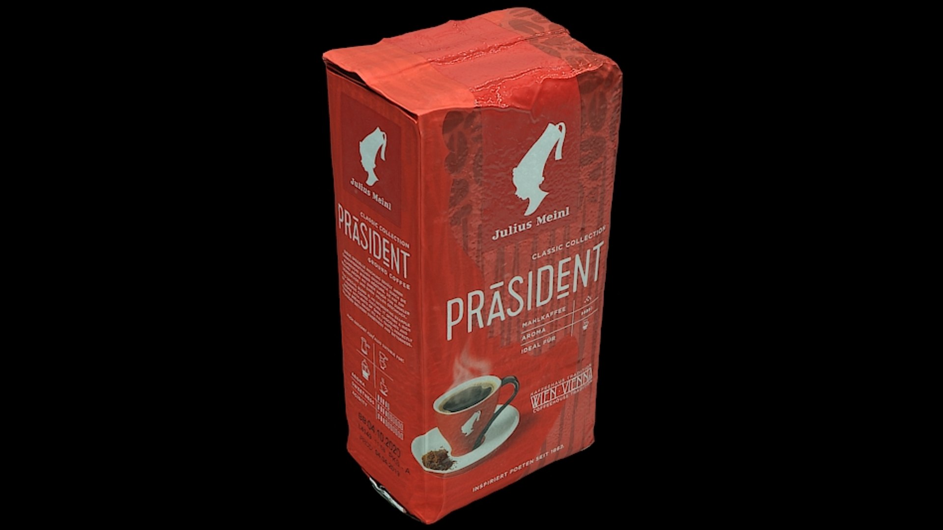3D coffee packaging model - TurboSquid 1601707