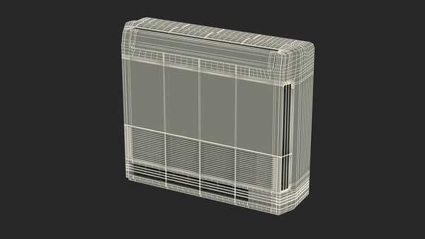 Floor Console Air Conditioner Indoor Unit 3D - TurboSquid 1980667