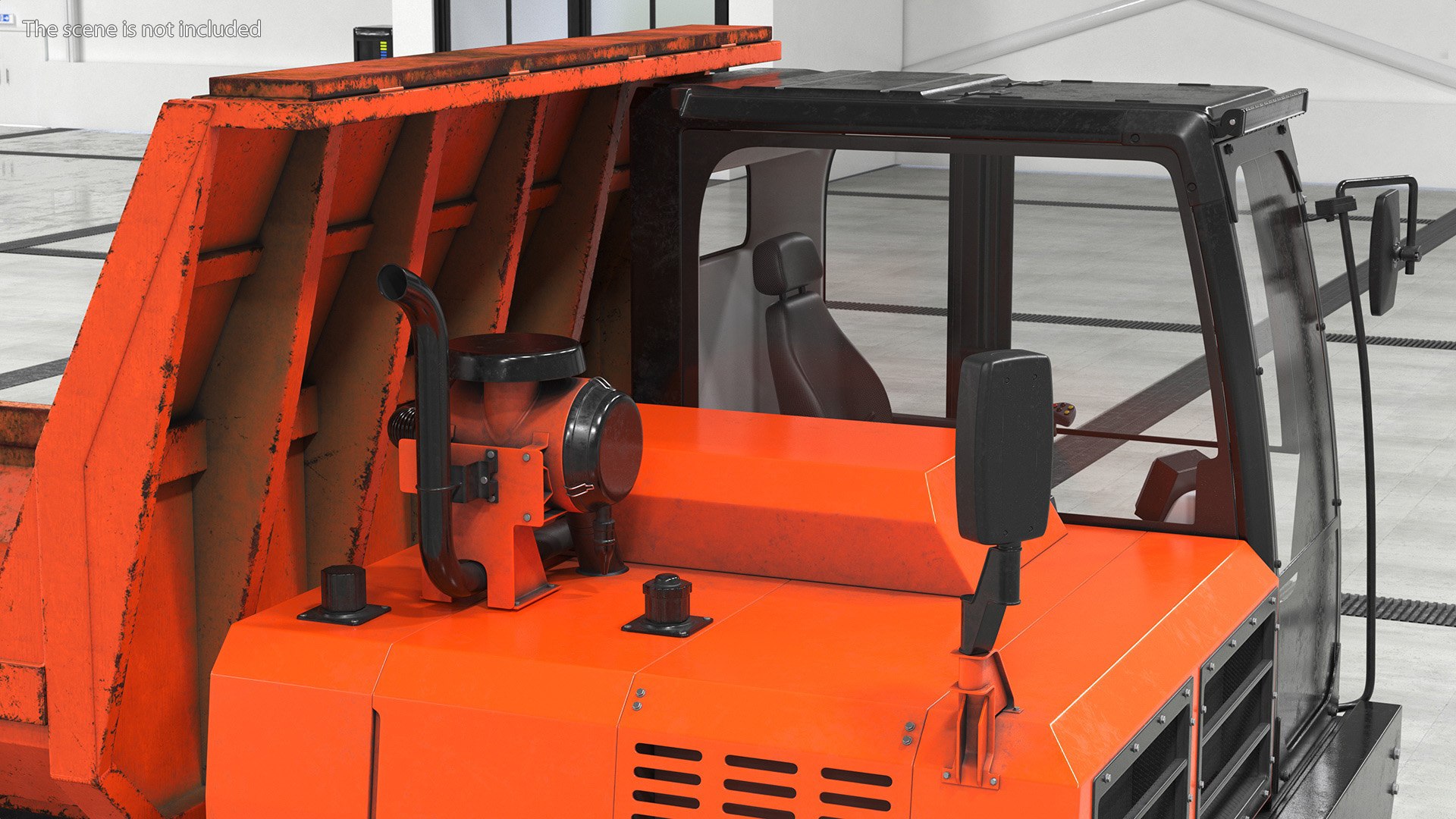 Rubber Tracked Dumper Old Rigged 3D - TurboSquid 2154554