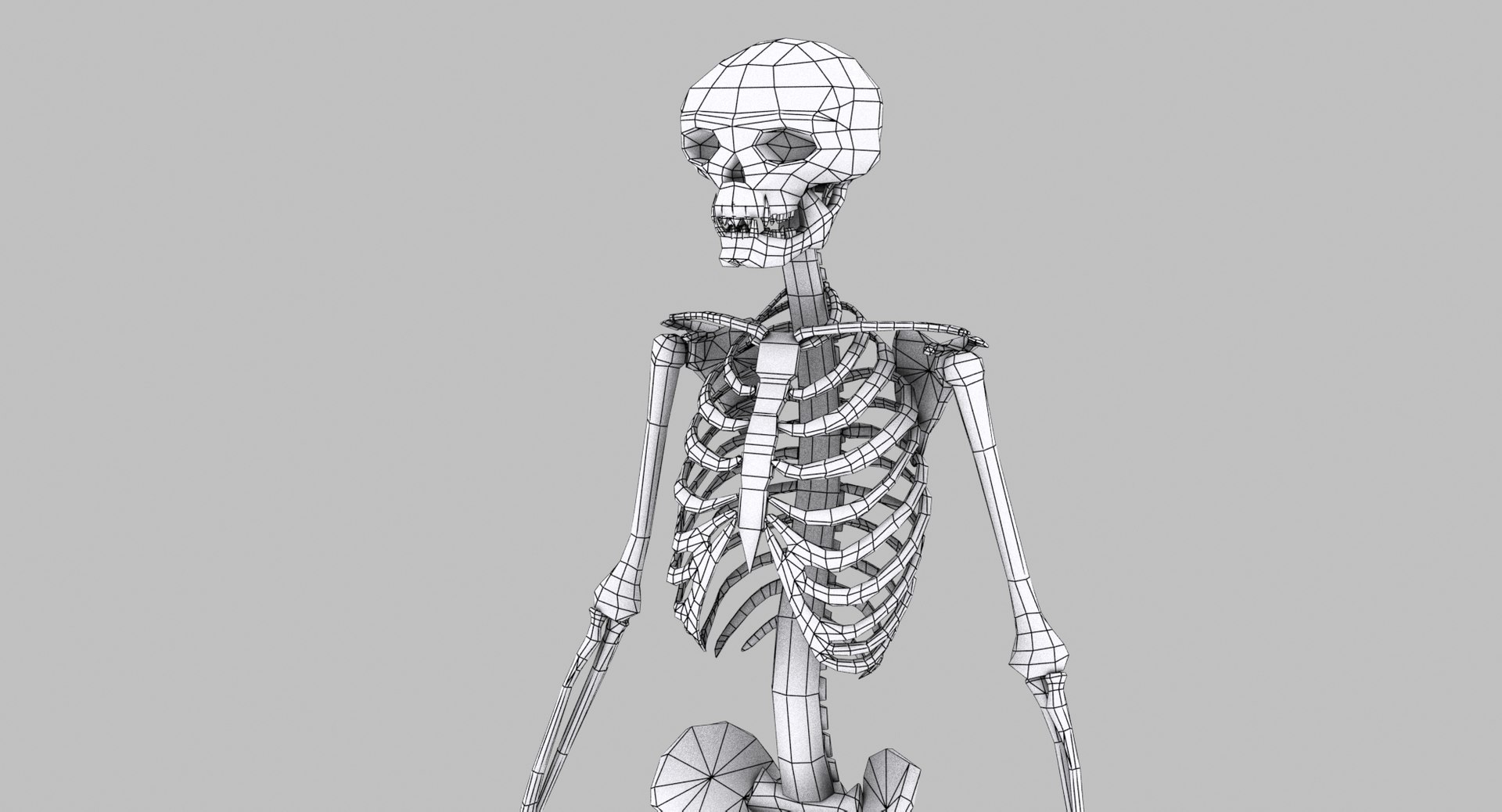 Skeleton Ready 3d 3ds