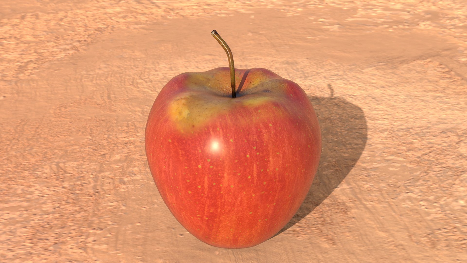 3D Realistic Apple Model - TurboSquid 1779633