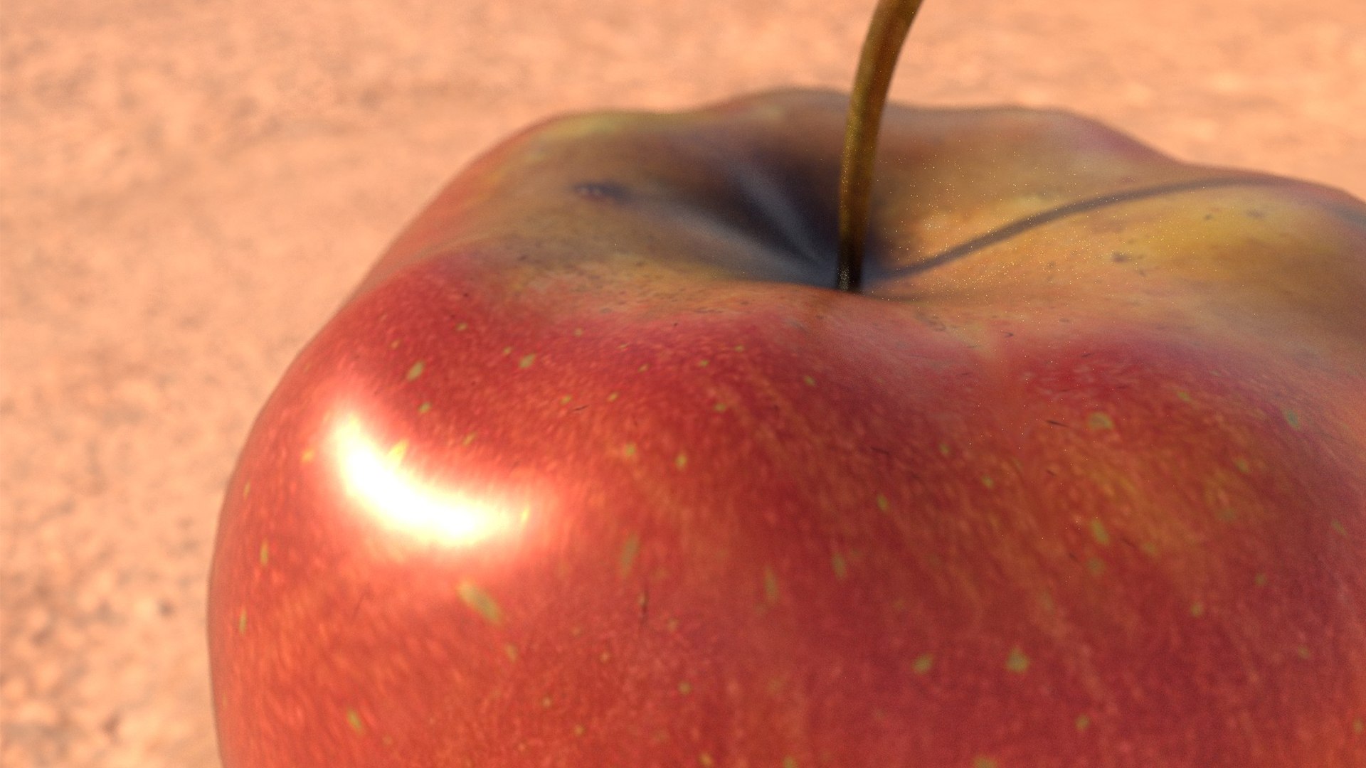 3D Realistic Apple Model - TurboSquid 1779633
