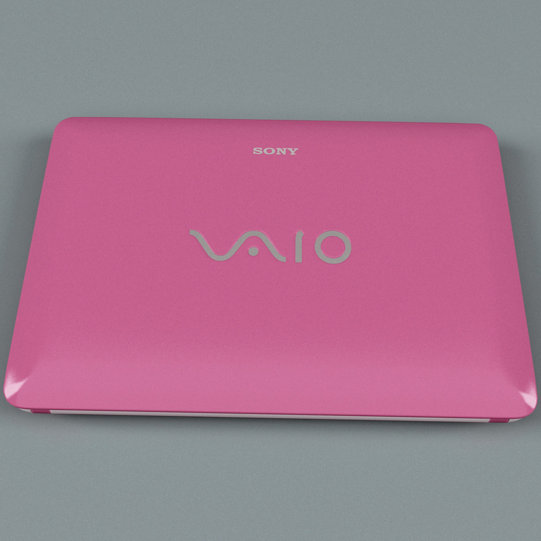 max laptop sony vaio pink