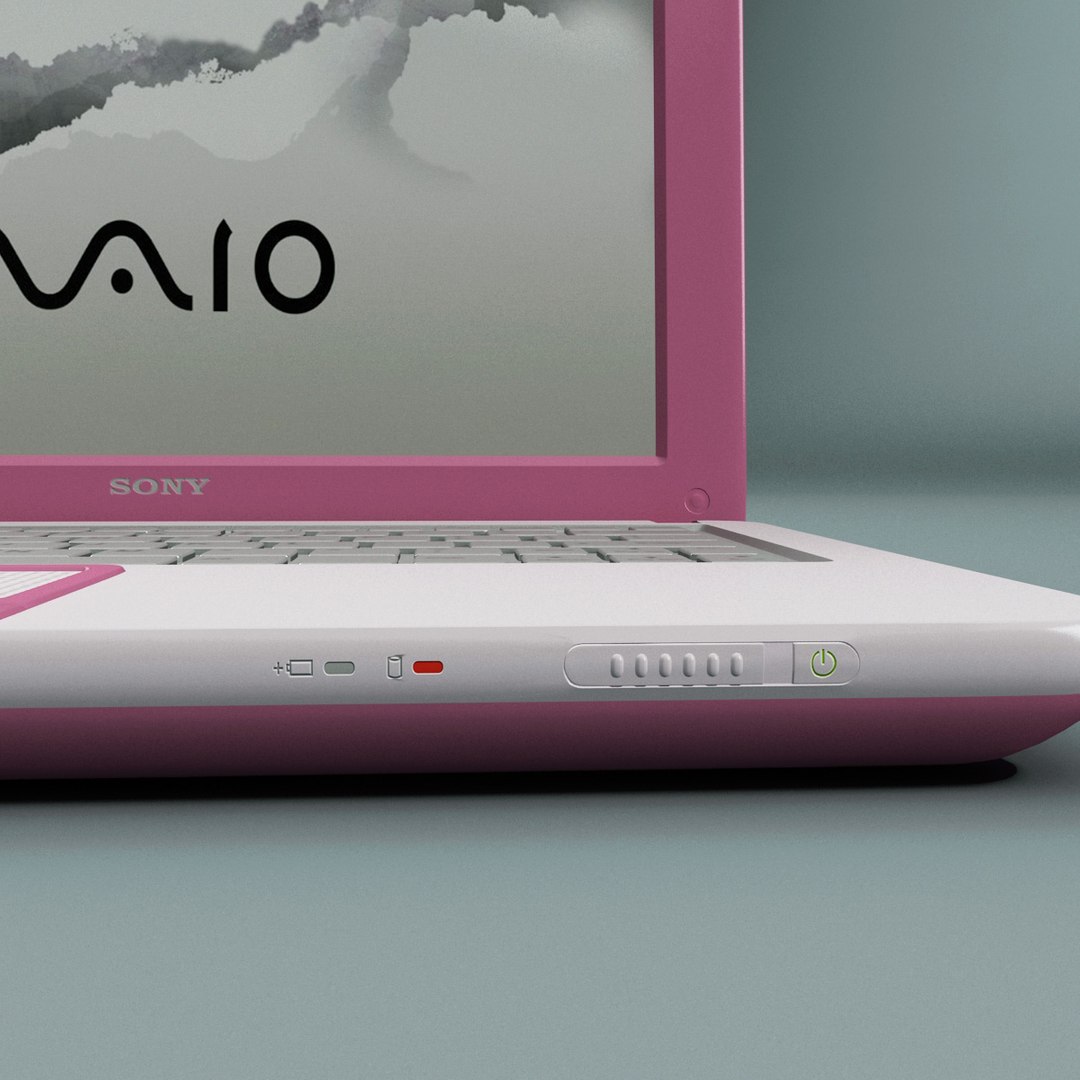 Max Laptop Sony Vaio Pink