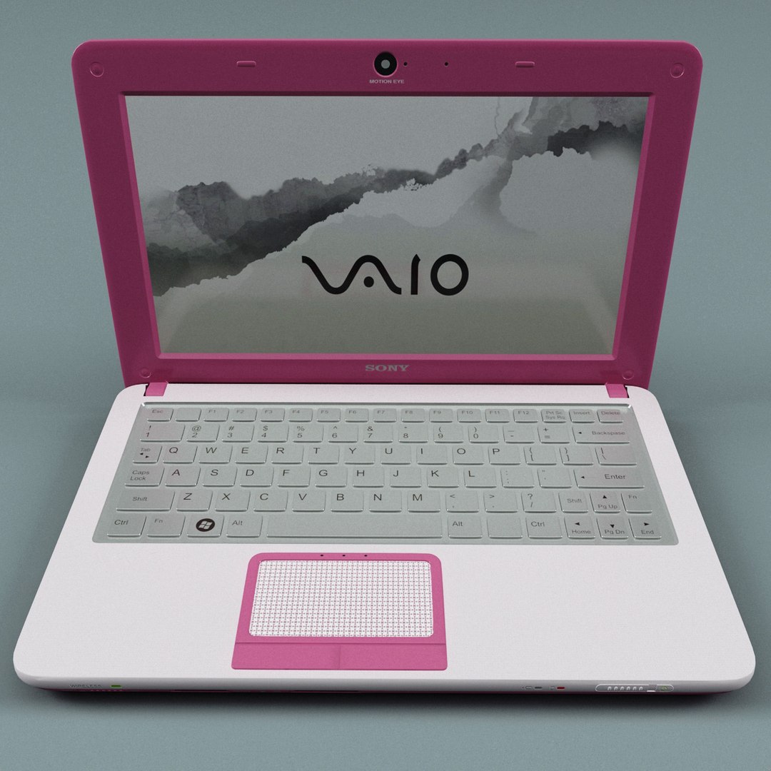 Max Laptop Sony Vaio Pink