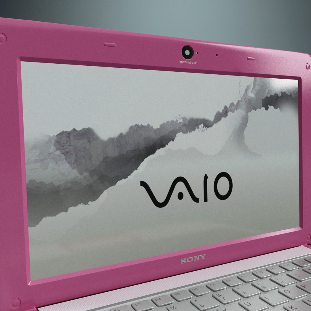 Max Laptop Sony Vaio Pink