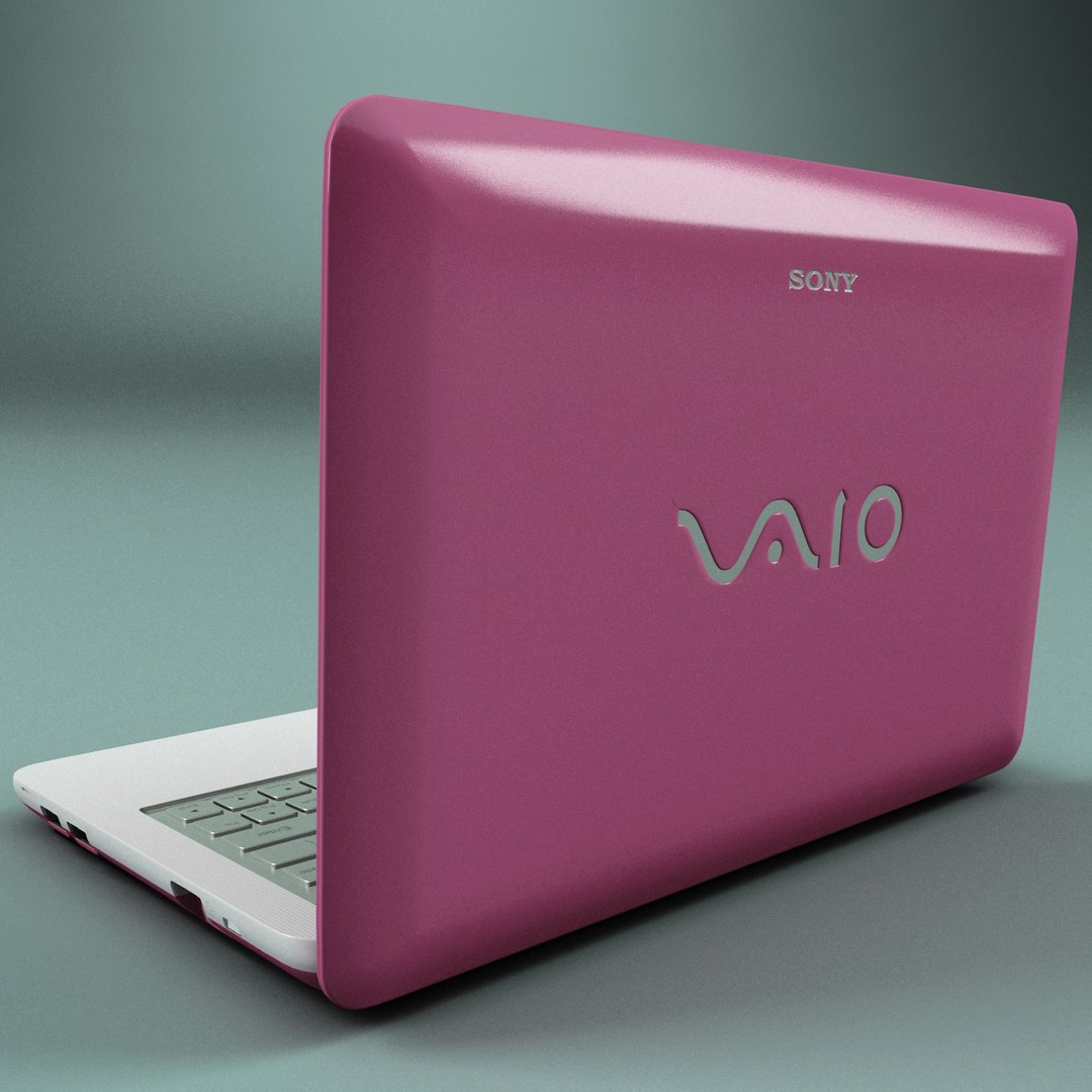 Max Laptop Sony Vaio Pink