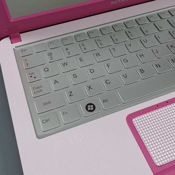 max laptop sony vaio pink