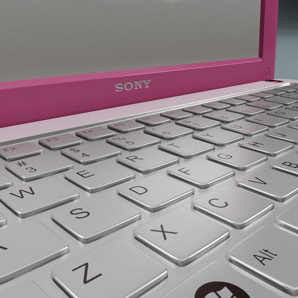 max laptop sony vaio pink