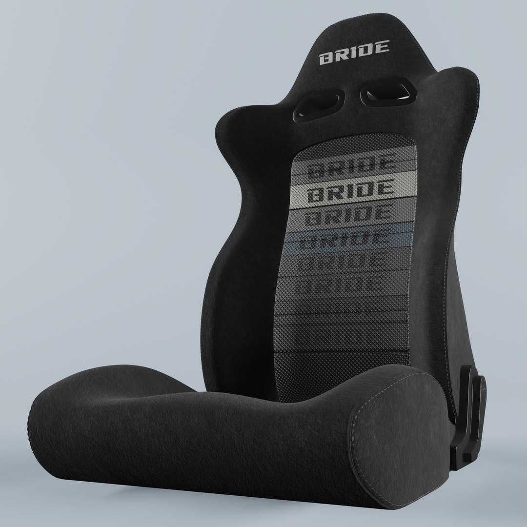 BRIDE EUROSTER II Gradation Logo Seat 3D - TurboSquid 1790771