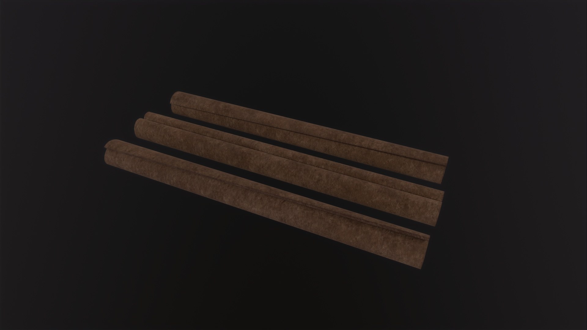 Cinnamon Sticks 3D Model - TurboSquid 2115751
