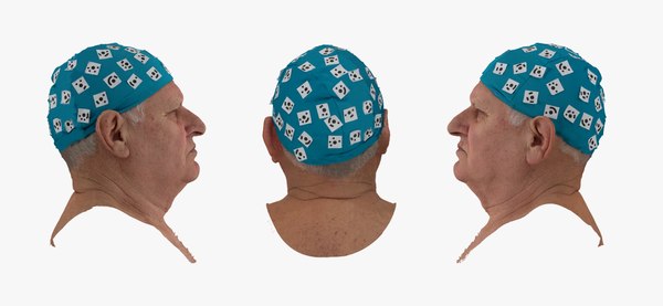 3D Homer Human Head Inner Brow Raiser AU1 Clean Scan - TurboSquid 1757666