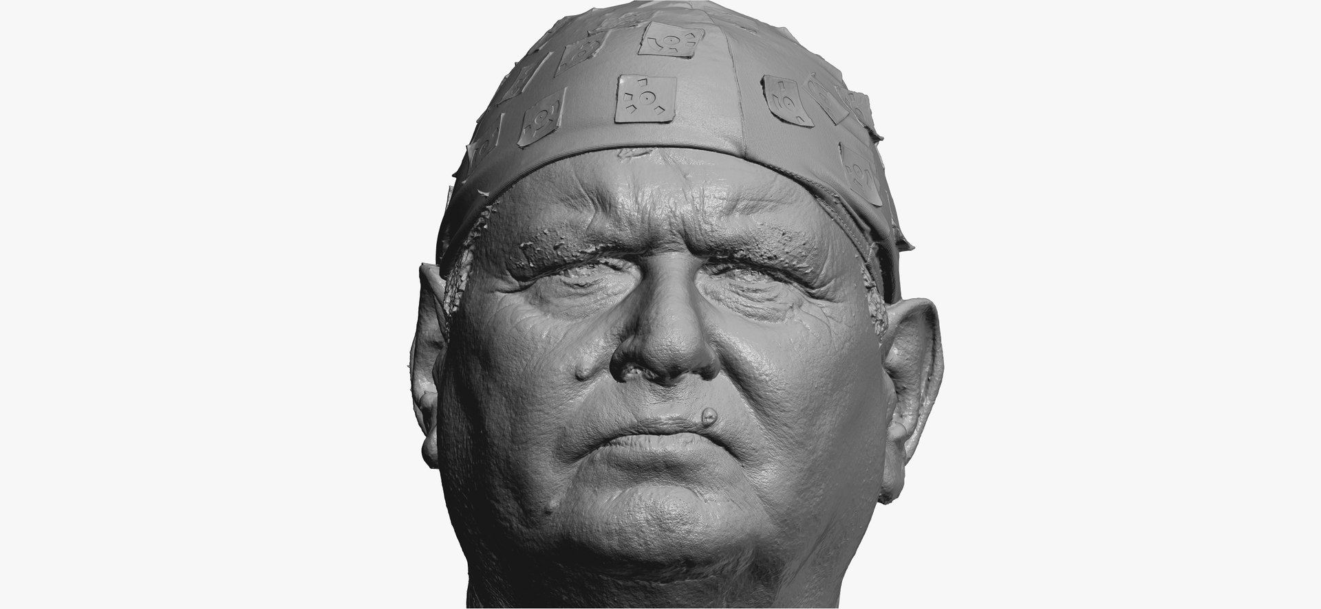 3D Homer Human Head Inner Brow Raiser AU1 Clean Scan - TurboSquid 1757666