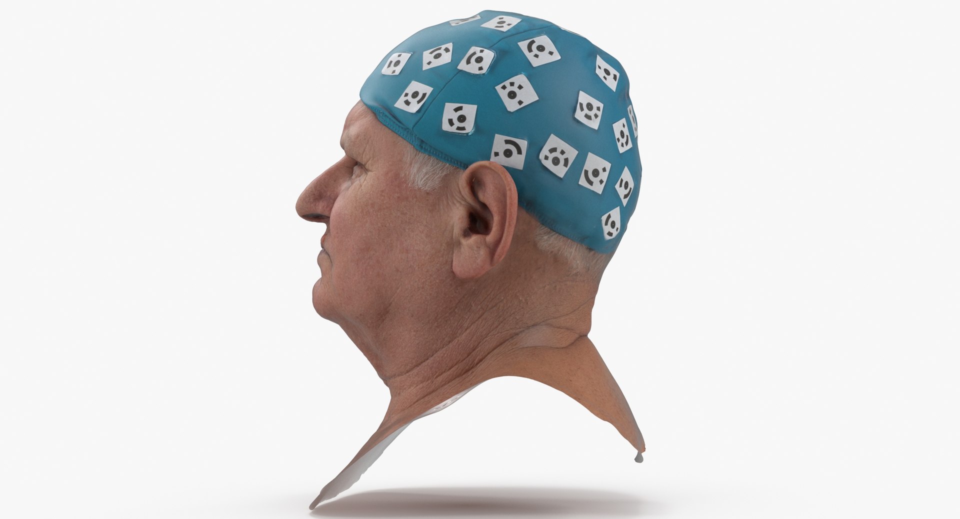 3D Homer Human Head Inner Brow Raiser AU1 Clean Scan - TurboSquid 1757666