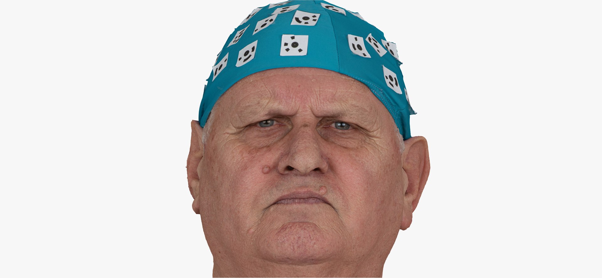 3D Homer Human Head Inner Brow Raiser AU1 Clean Scan - TurboSquid 1757666