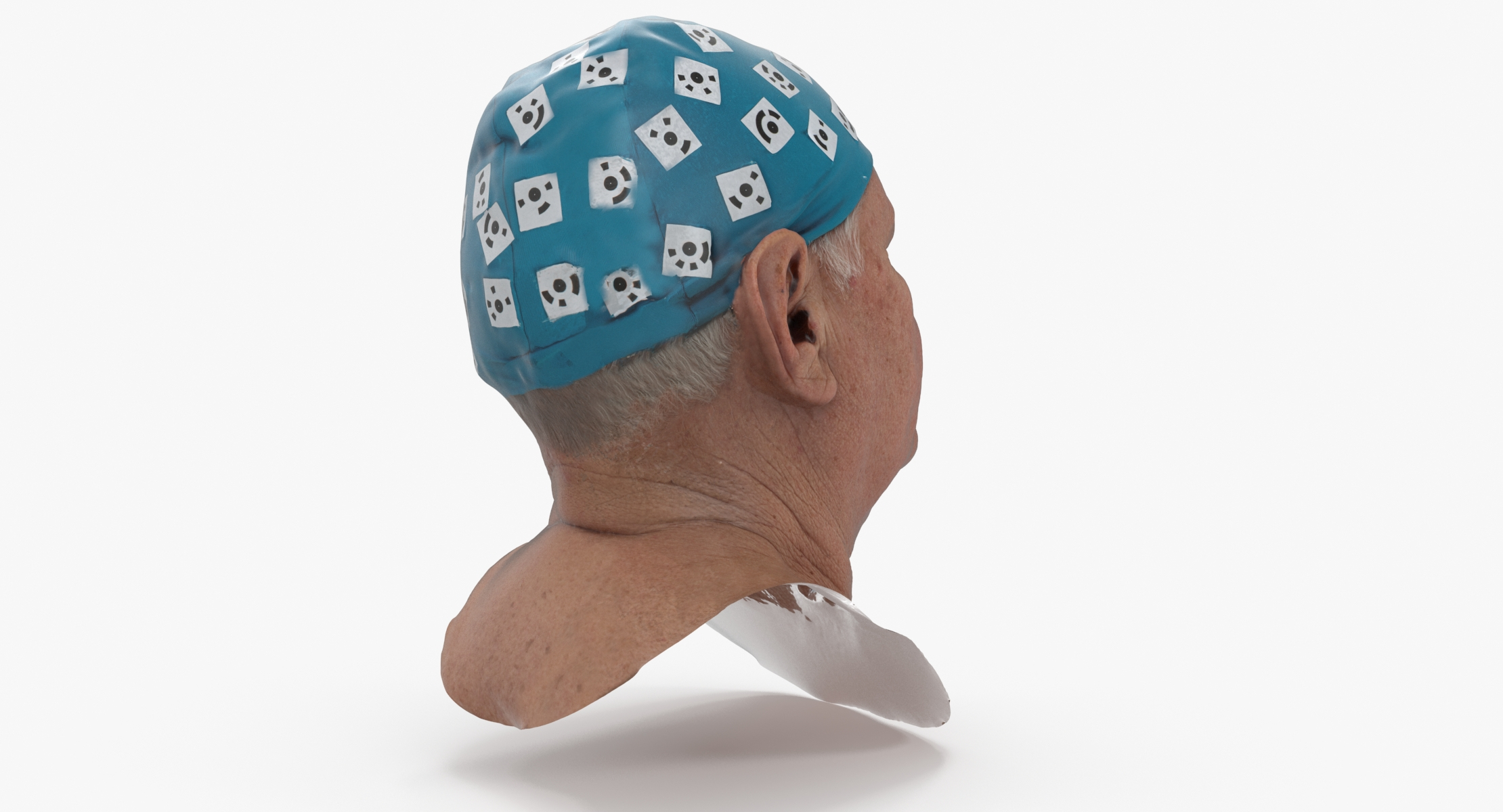 3D Homer Human Head Inner Brow Raiser AU1 Clean Scan - TurboSquid 1757666
