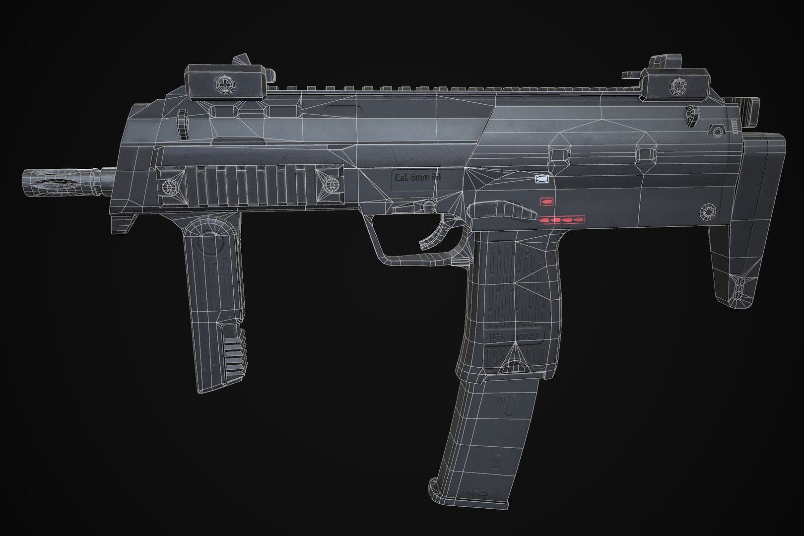 MP7 A1 3D Model - TurboSquid 1818992