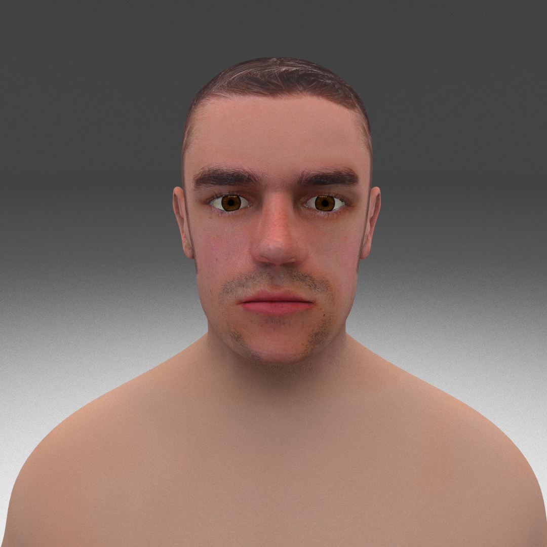 3d Human Male 8k Model