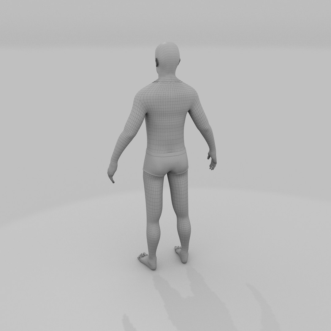 3d Human Male 8k Model