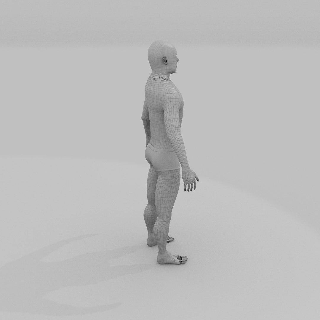 3d Human Male 8k Model