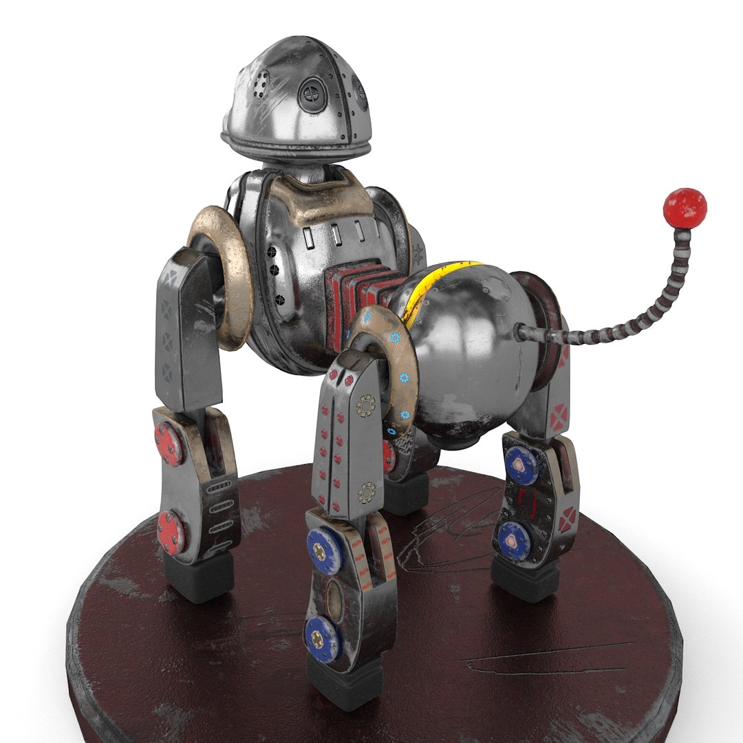 Roboanimal Modeled 3d Max