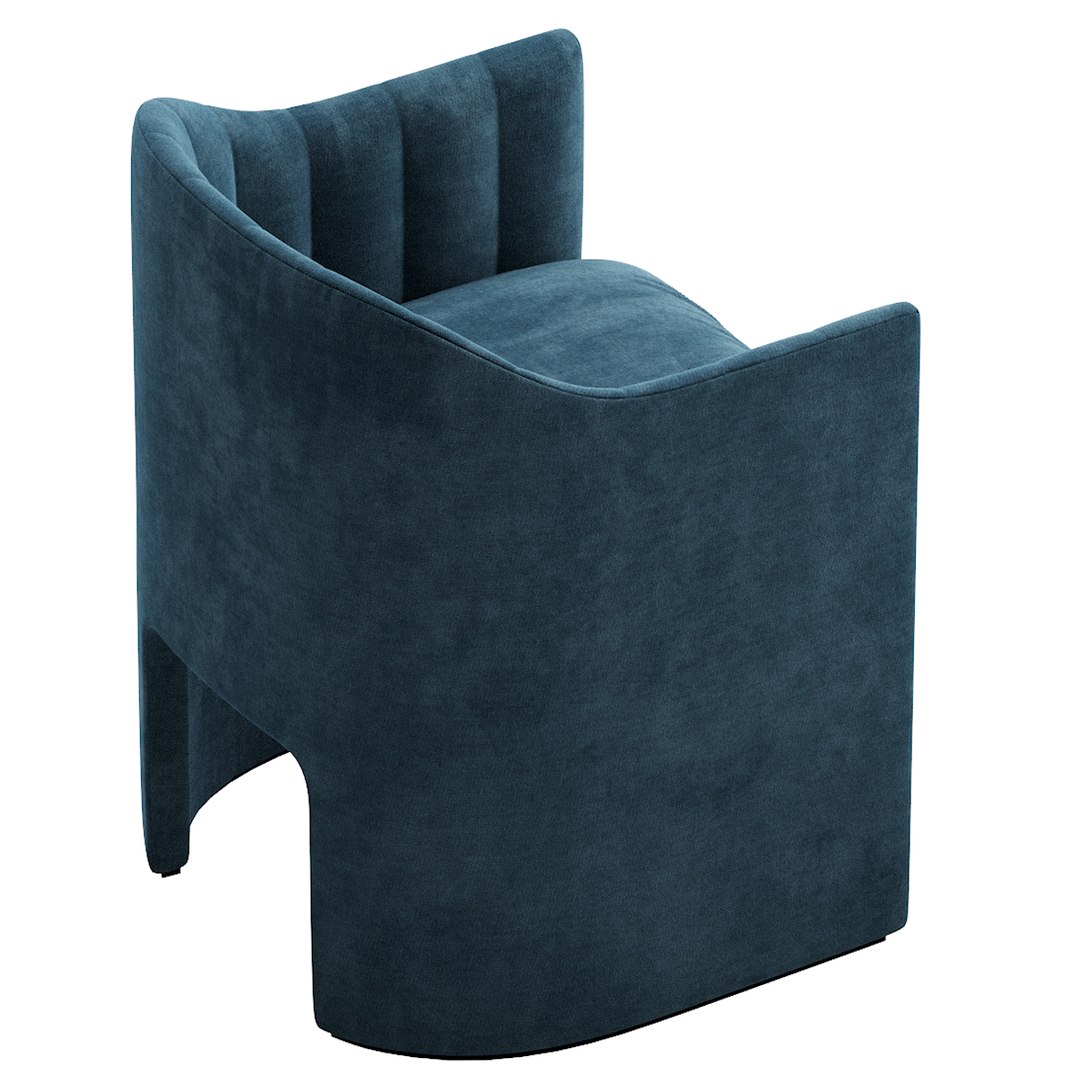 Loafer SC24 Dining Chair 3D Model - TurboSquid 1931071