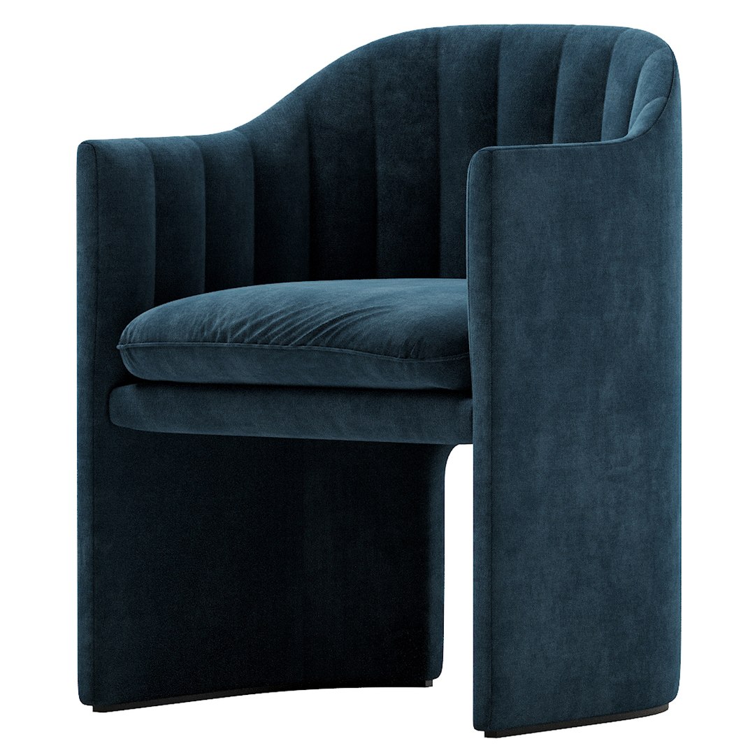 Loafer SC24 Dining Chair 3D Model - TurboSquid 1931071