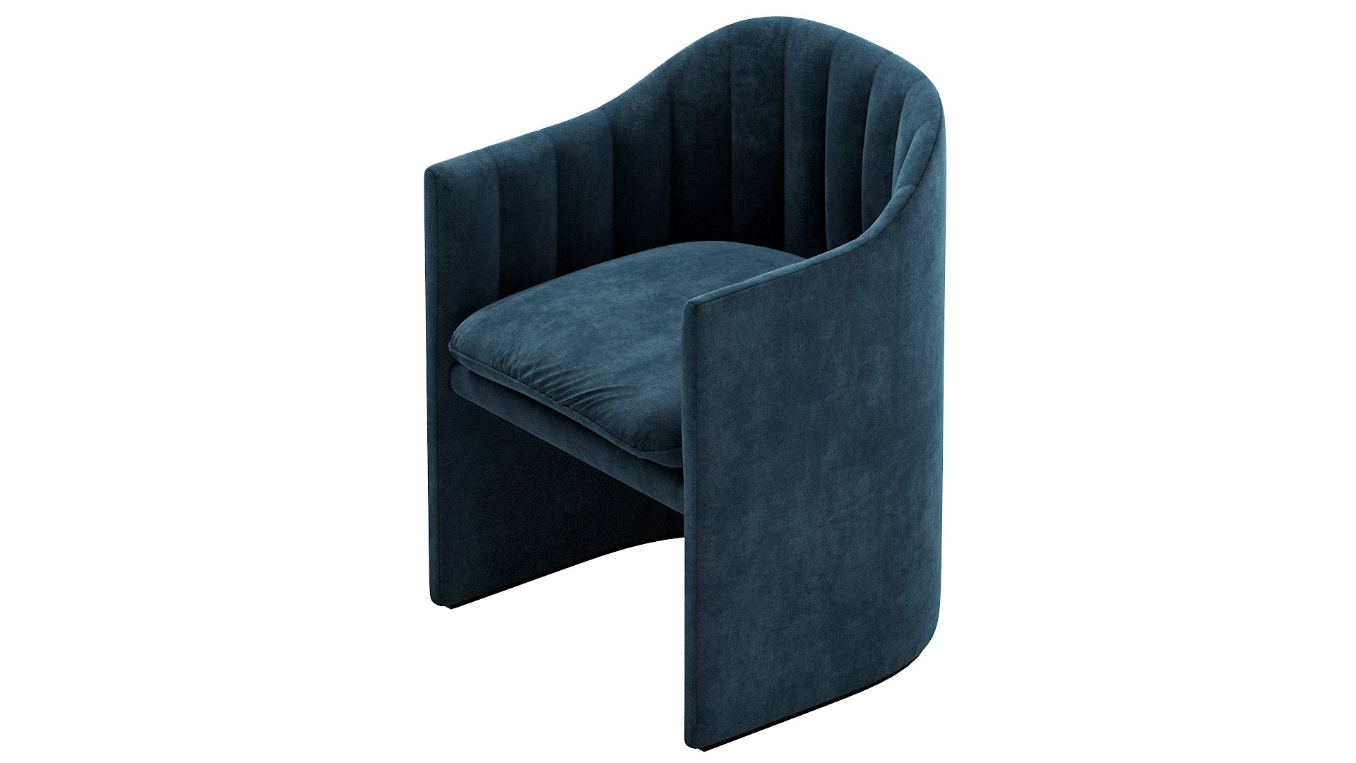 Loafer SC24 Dining Chair 3D Model - TurboSquid 1931071