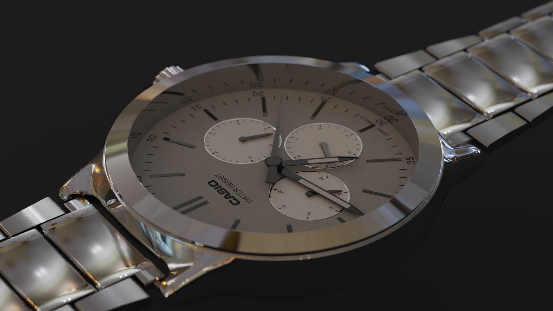 Casio Watch 3D Model - TurboSquid 1749980