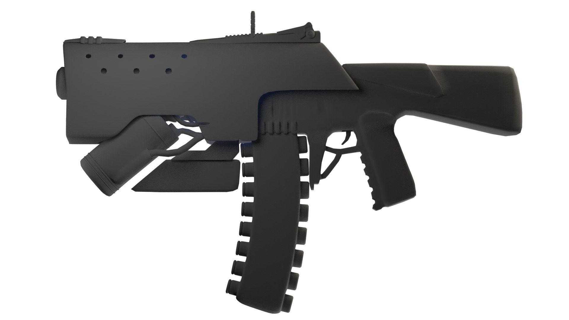 3D gun - TurboSquid 1159575