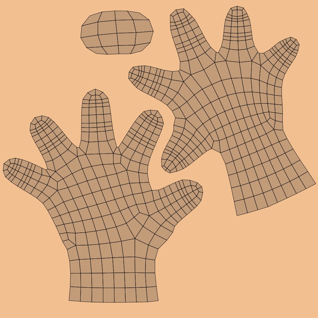 3D Hands Cartoon Rigged Man Woman - TurboSquid 1662889