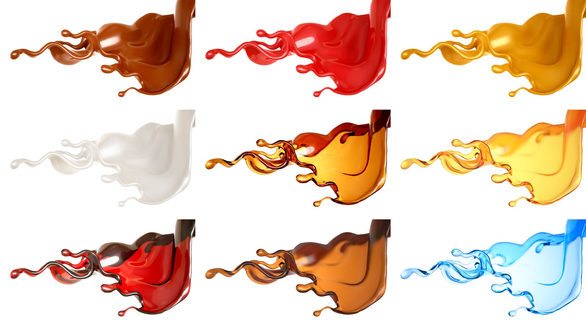 3D Splash Liquid Water Model - TurboSquid 1637797