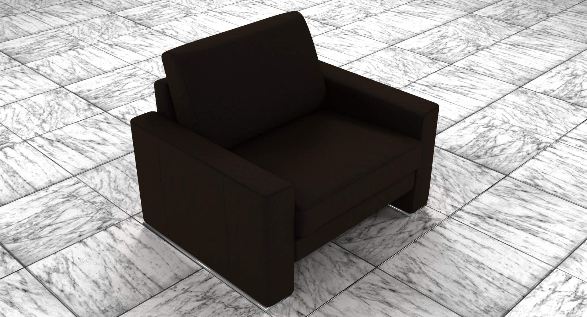 Modular fabric taupe model - TurboSquid 1690015