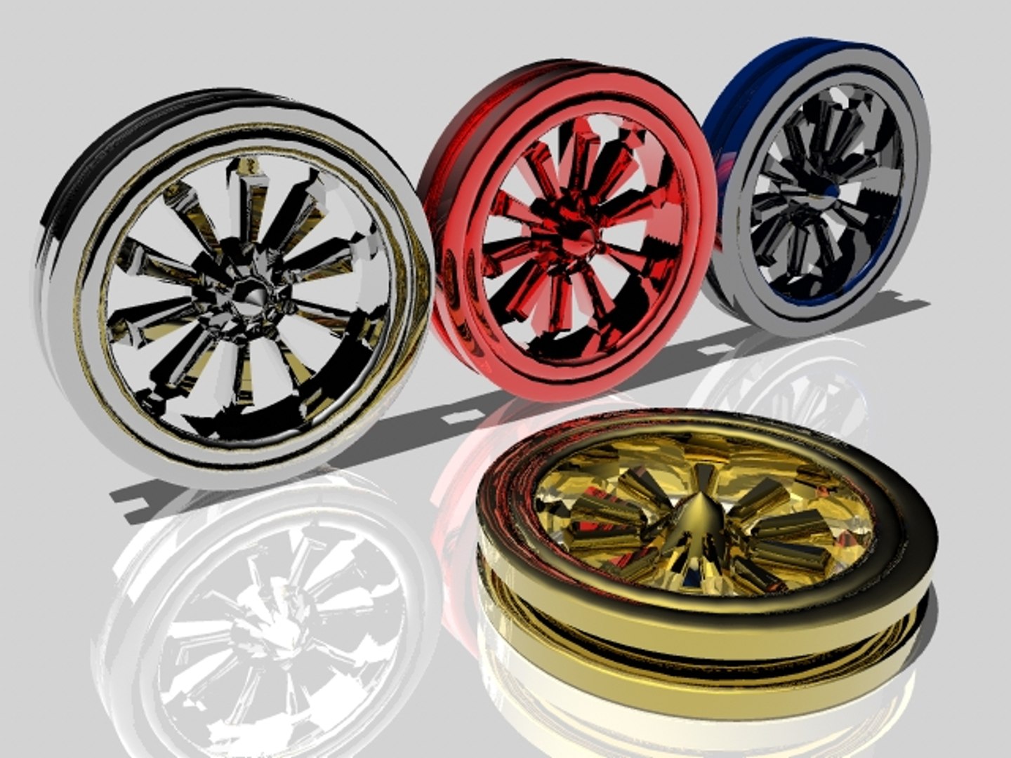 car rim 3d model