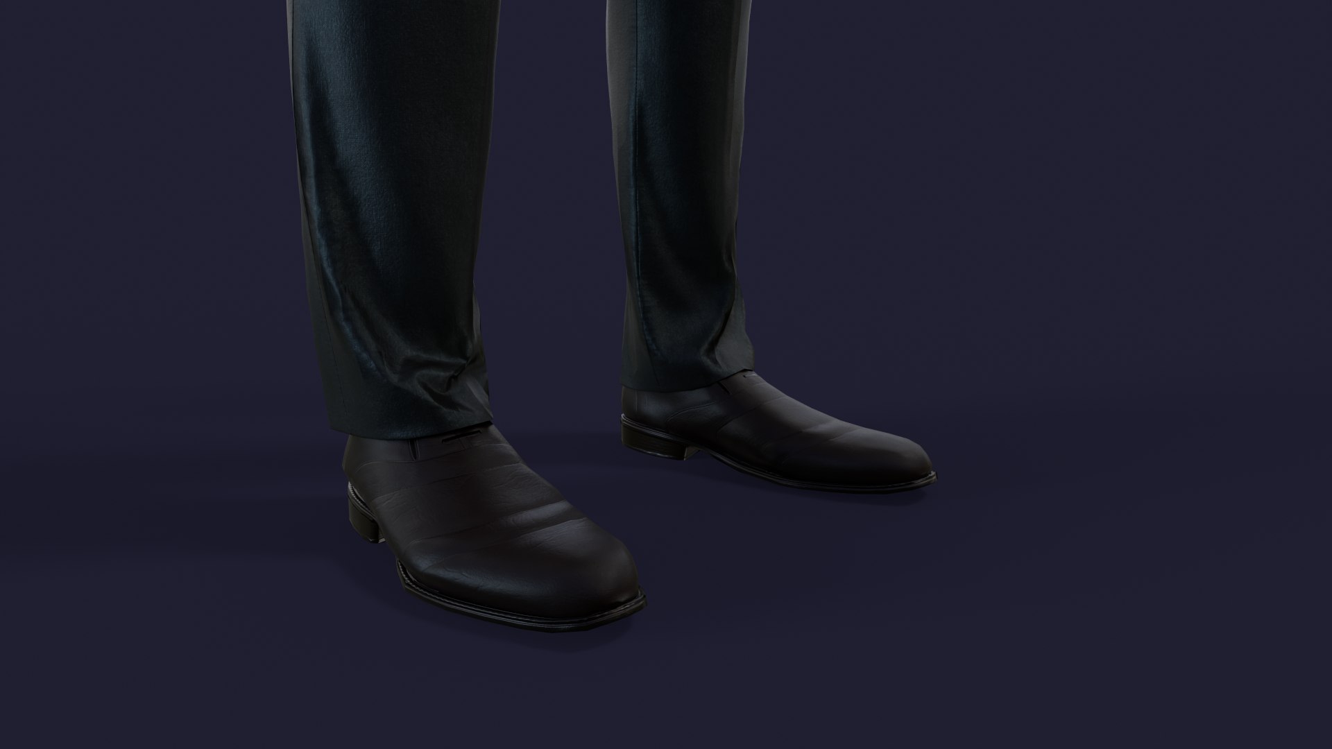 3D Office man with realtime hair UE4 ready to use model - TurboSquid ...